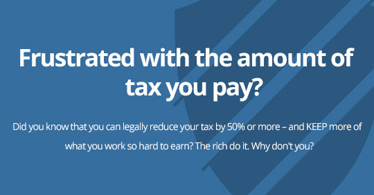 How To Legally Reduce Your Tax
